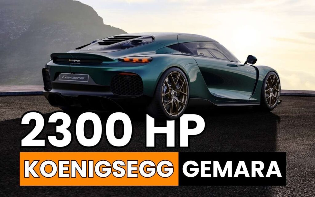 Koenigsegg Gemara: This 2300 HP Car Is a True Powerhouse